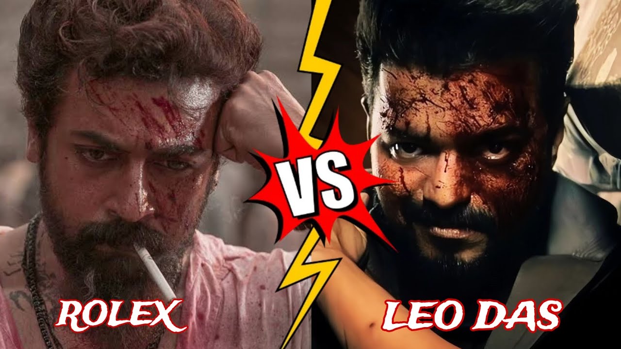 Rolex Vs Leo das 🥵Who Is Powerful Character🔥🥵💥 #thalapathy #surya # ...