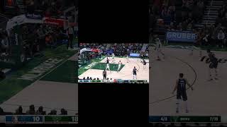Giannis Antetokounmpo an excellent read, pass interception and points ...