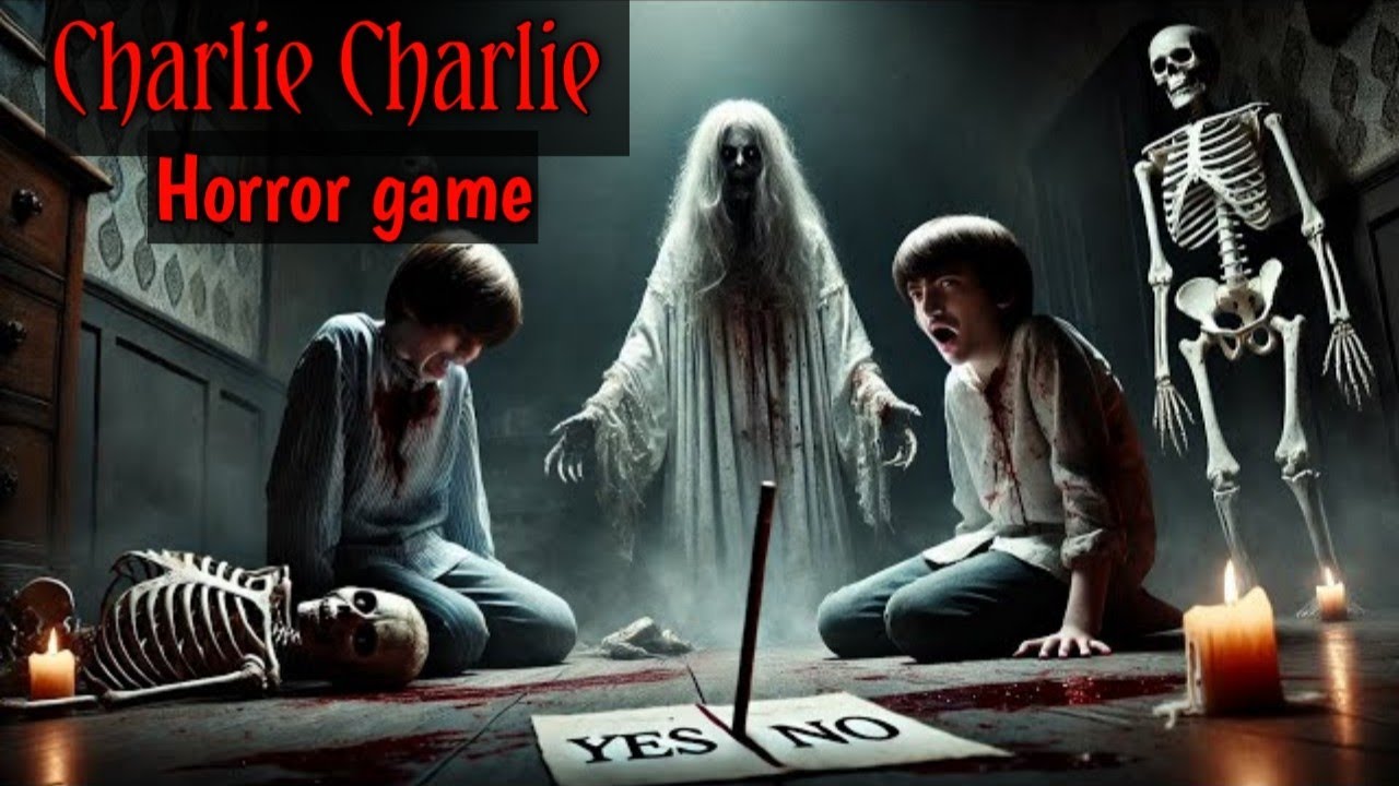 Charlie Charlie Horror Game | Hindi Horror Stories | एक भूतिया खेल | # ...