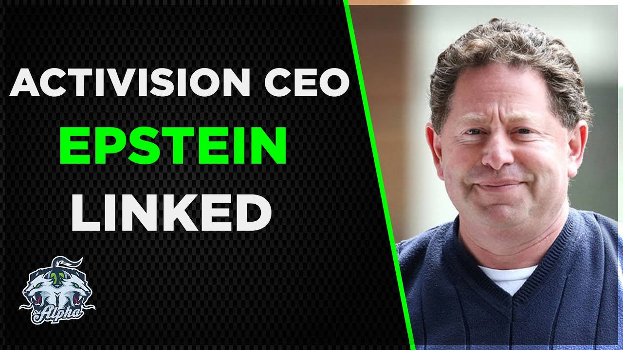 Activision CEO Bobby Kotick linked to Jeffrey Epstein - YouTube