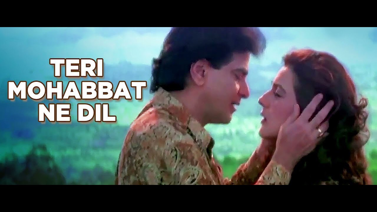 Teri Mohabbat Ne Dil | Kumar Sanu | Alka Yagnik | Rang | Kamal Sadanah, Divya Bharti, Ayesha ...