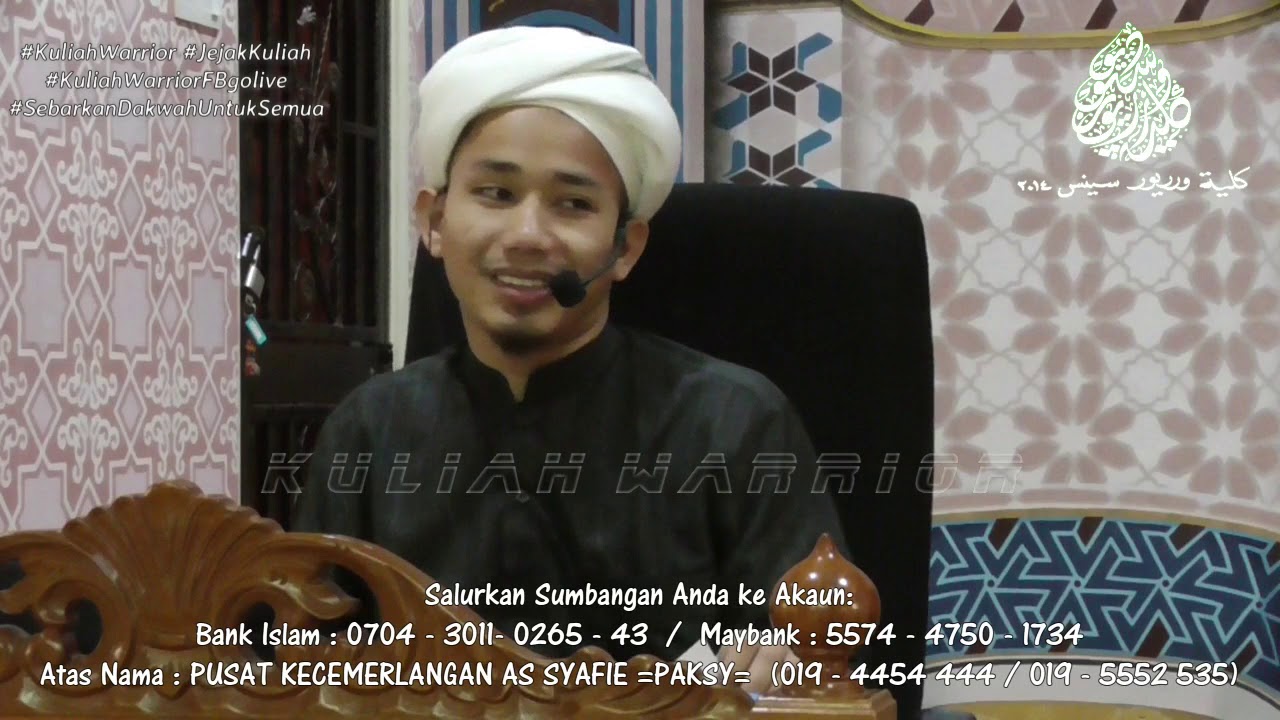 Imam Muda Azhar - Pengajian Kitab RISALAH AT-TAUHEEDIAH - 03.03.19 ...