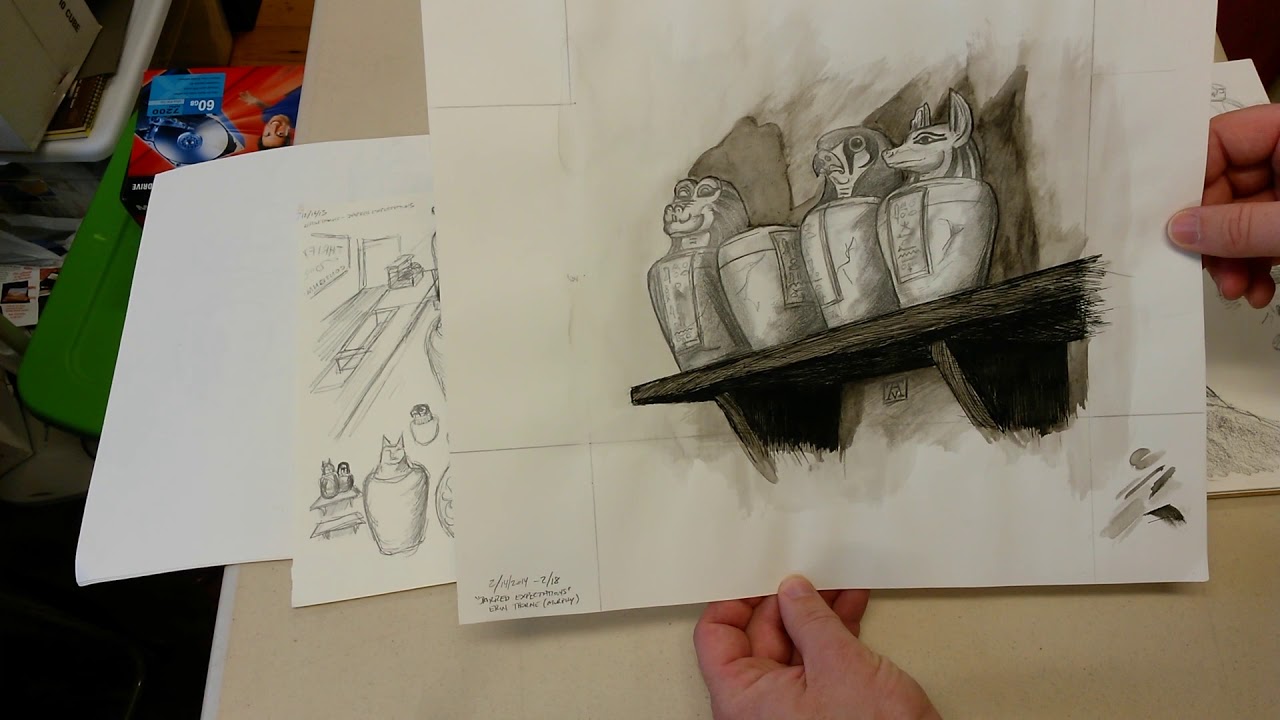 Drawing book tour Ep. 3 Book IIII - YouTube