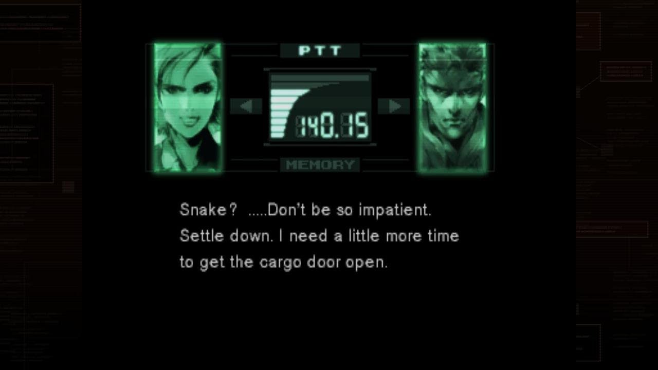 METAL GEAR SOLID - Meryl frequency code - YouTube