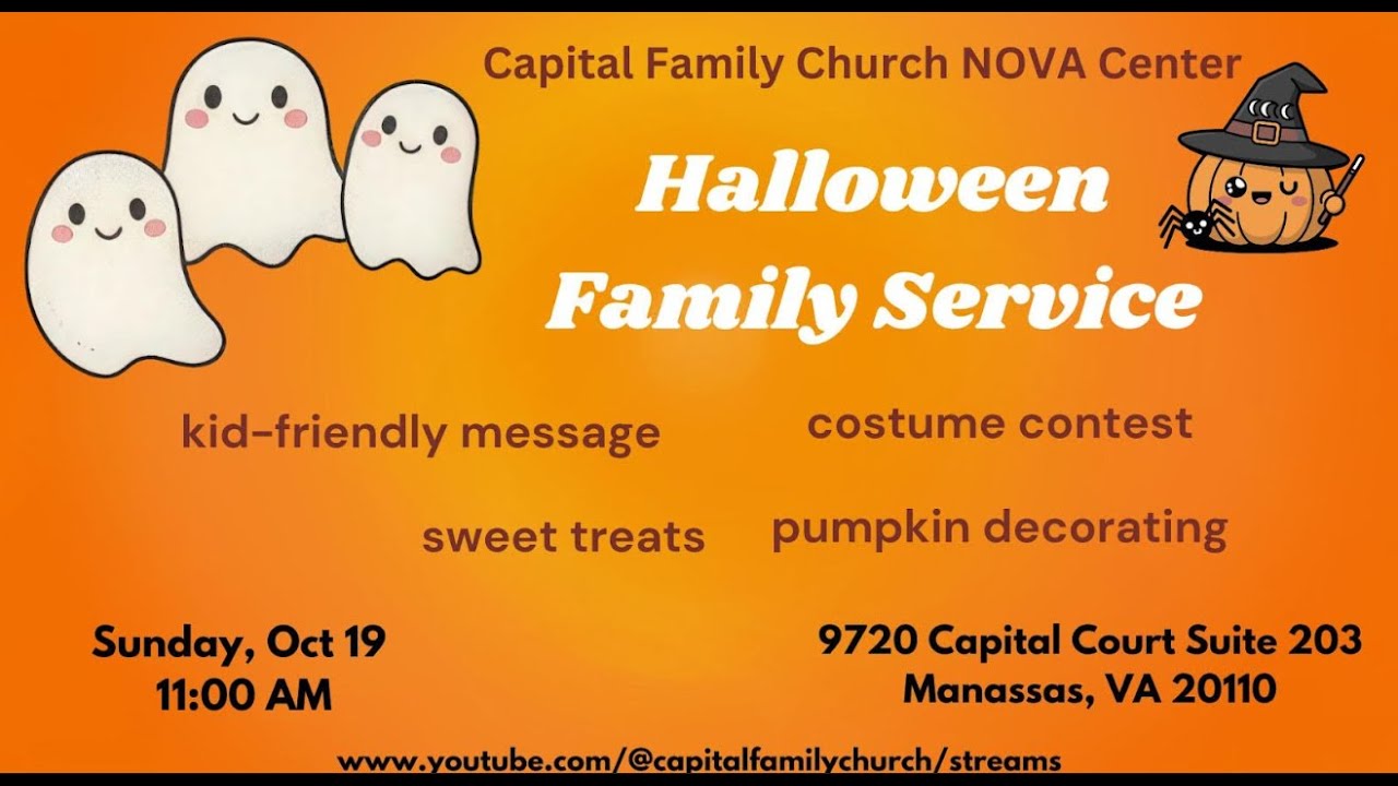CFC NOVA FAMILY SERVICE 10-19-2025, Natasha Philips, "Message on Fear ...