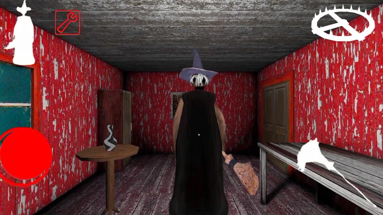 PLAYING AS HALLOWEEN GRANNY IN RED GRANNY CHAPTER | RED GRANNY HORROR ...