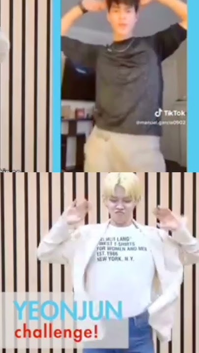 soobin is very happy to see and enjoy it while yeonjun dancing☺️🐰🦊#txt#yeonbin#yeonjun#soobin# ...