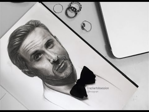 Speed Drawing: Ryan Gosling - YouTube