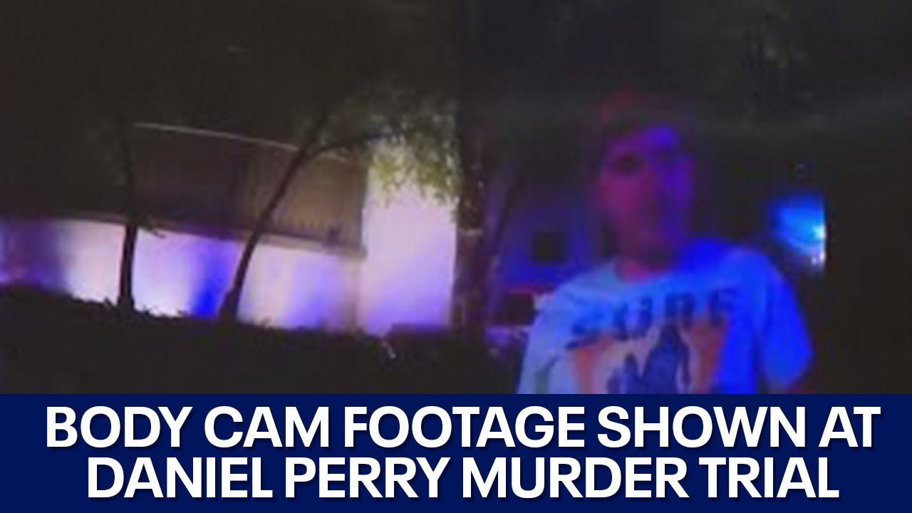 Daniel Perry murder trial: Police body cam footage shown to jury | FOX ...