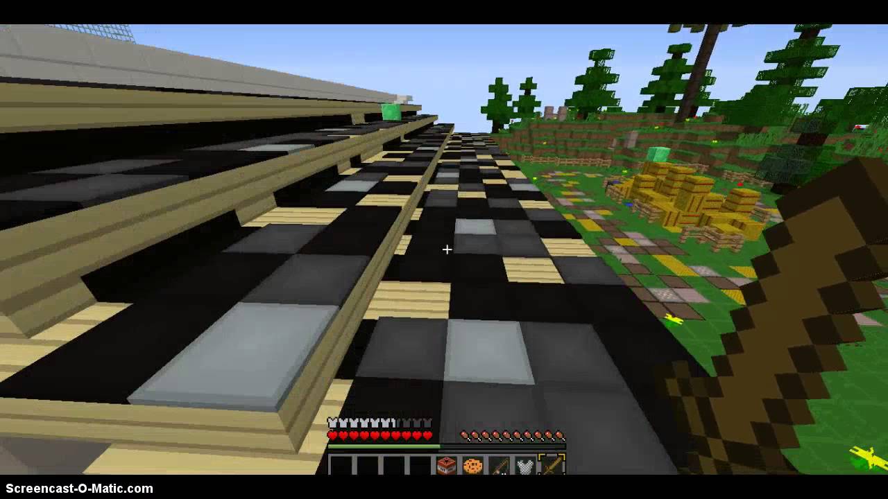 -minecraft pc- hunger games in the emerald isle - YouTube