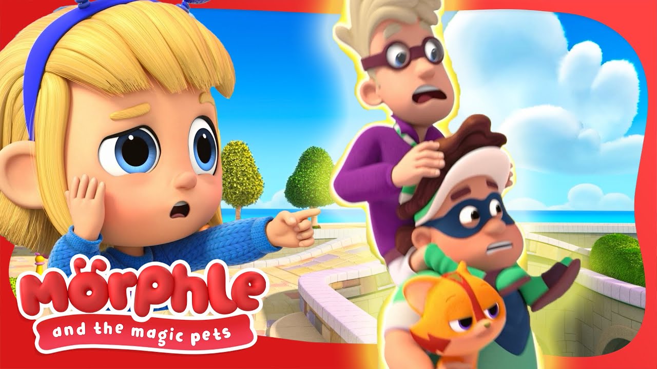 Rowdy Race | Morphle and the Magic Pets | Available on Disney+ and ...