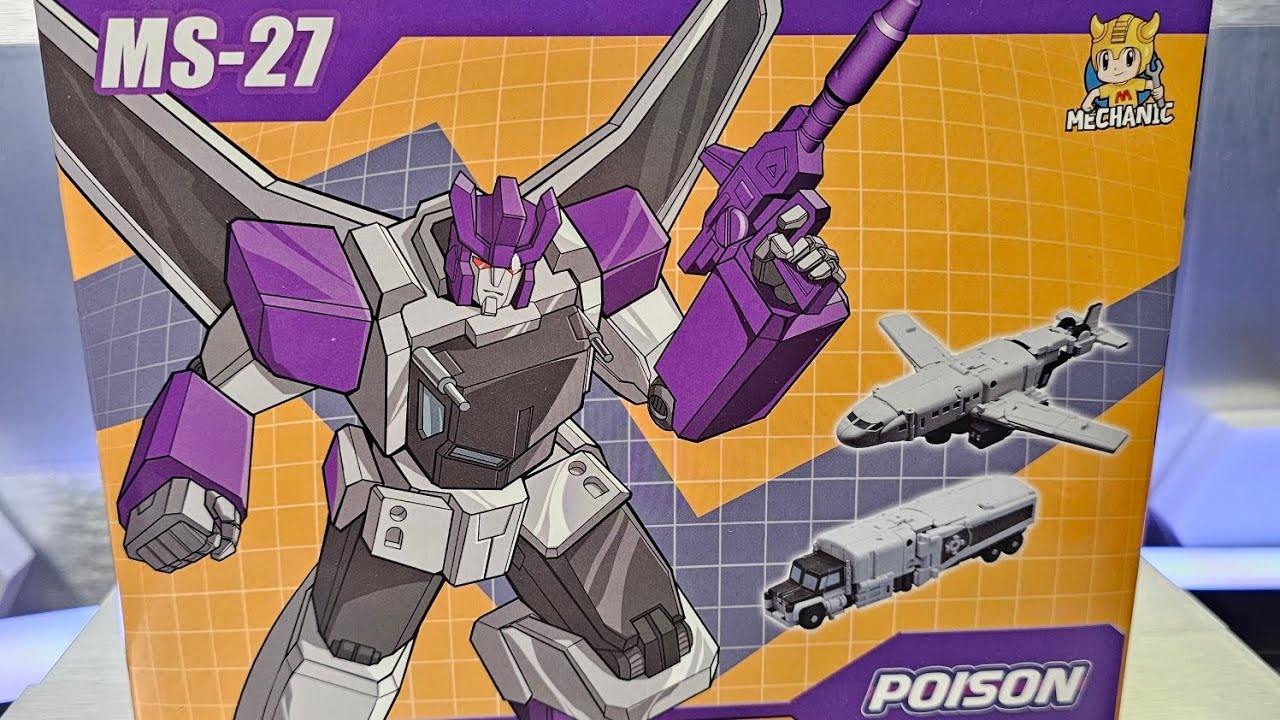 Mechanic Studios MS-27 Poison (3rd Party Legends Scale Octane - YouTube