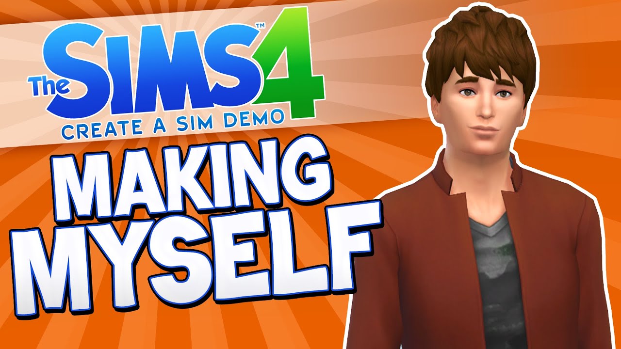 The Sims 4: Create a Sim Demo - "Making Myself!" - YouTube