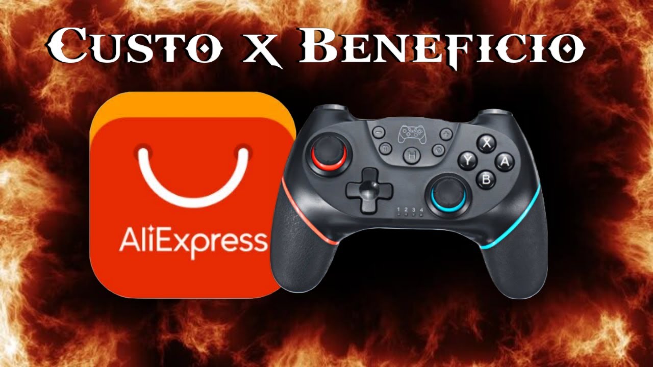 Controle barato do Aliexpress, vale a pena? Switch Pro Generic - YouTube