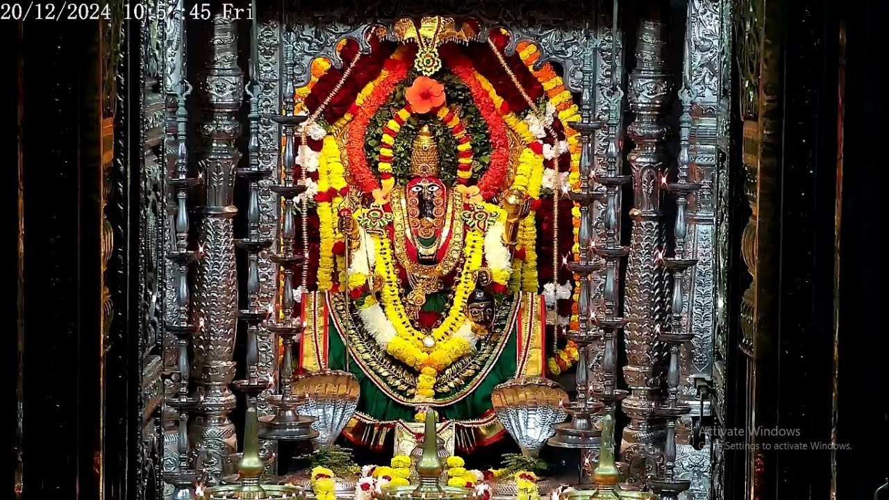 Shree Mahalasa Narayani Mahalasa Alankar & Mahamanglarati 25th Dec 2024 ...