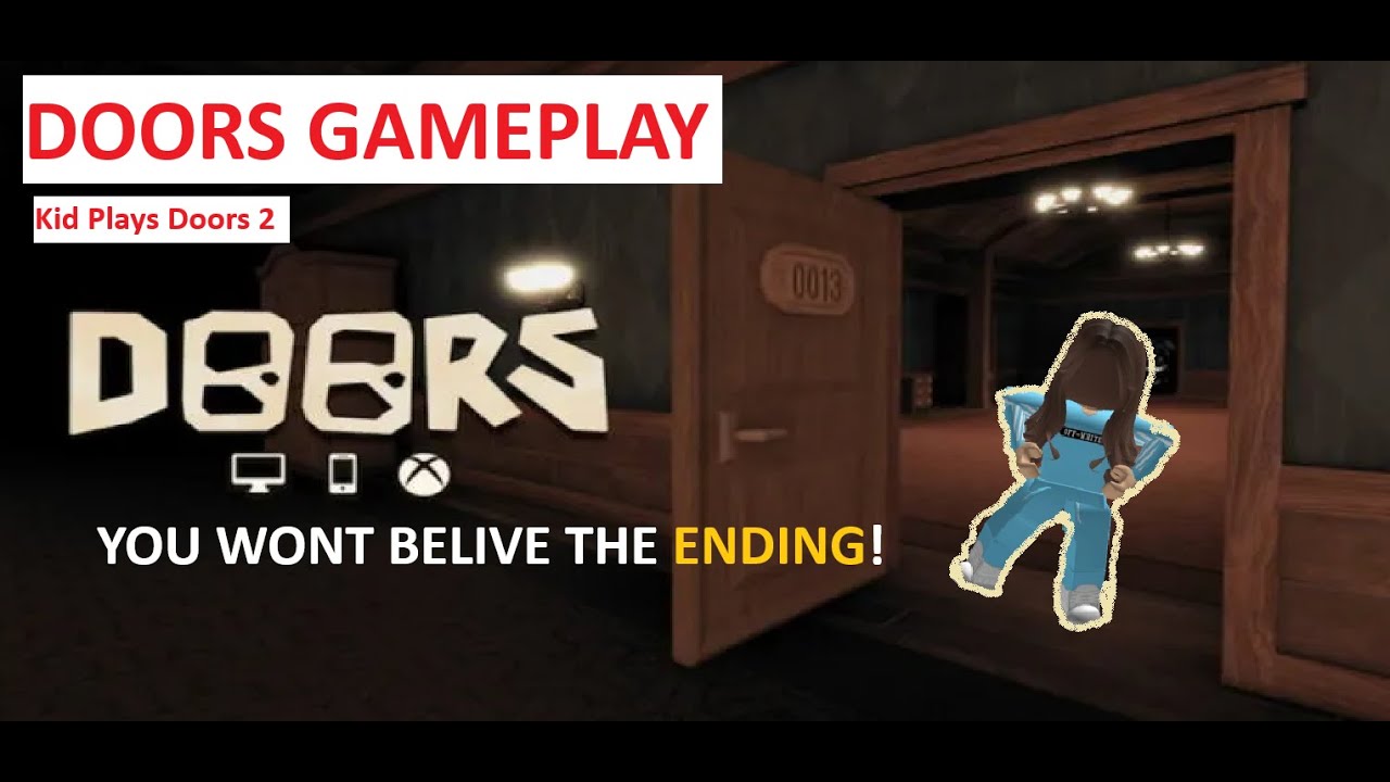 Roblox Doors Gameplay Kid Plays Doors 2! - YouTube