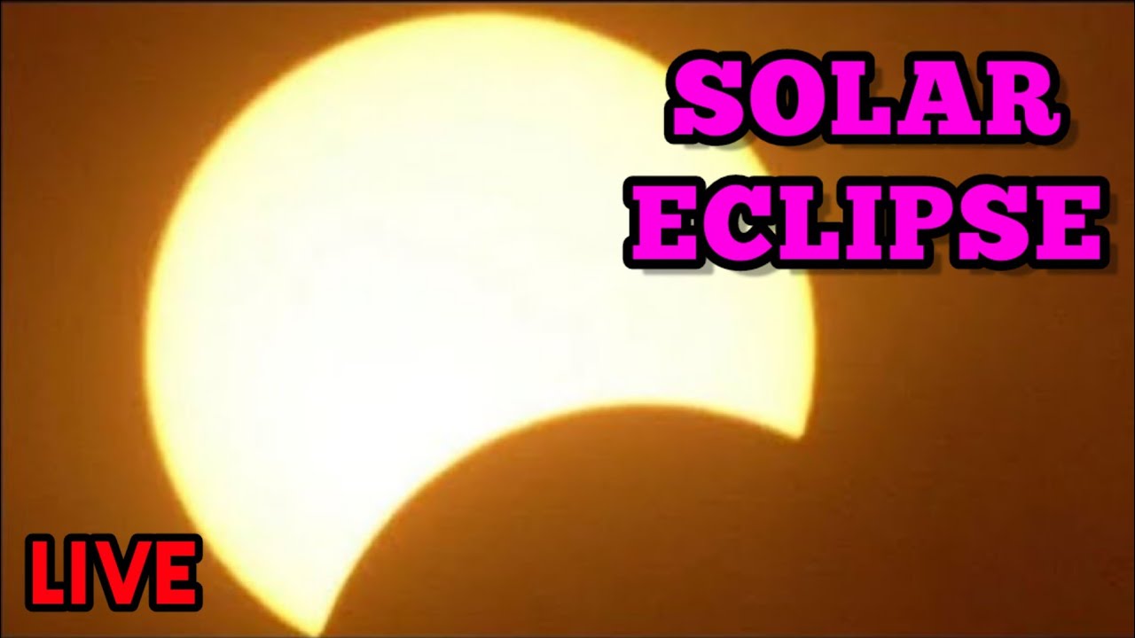 NASA LIVE: Partial Solar eclipse 25 Oct 2022 | Worldwide - YouTube