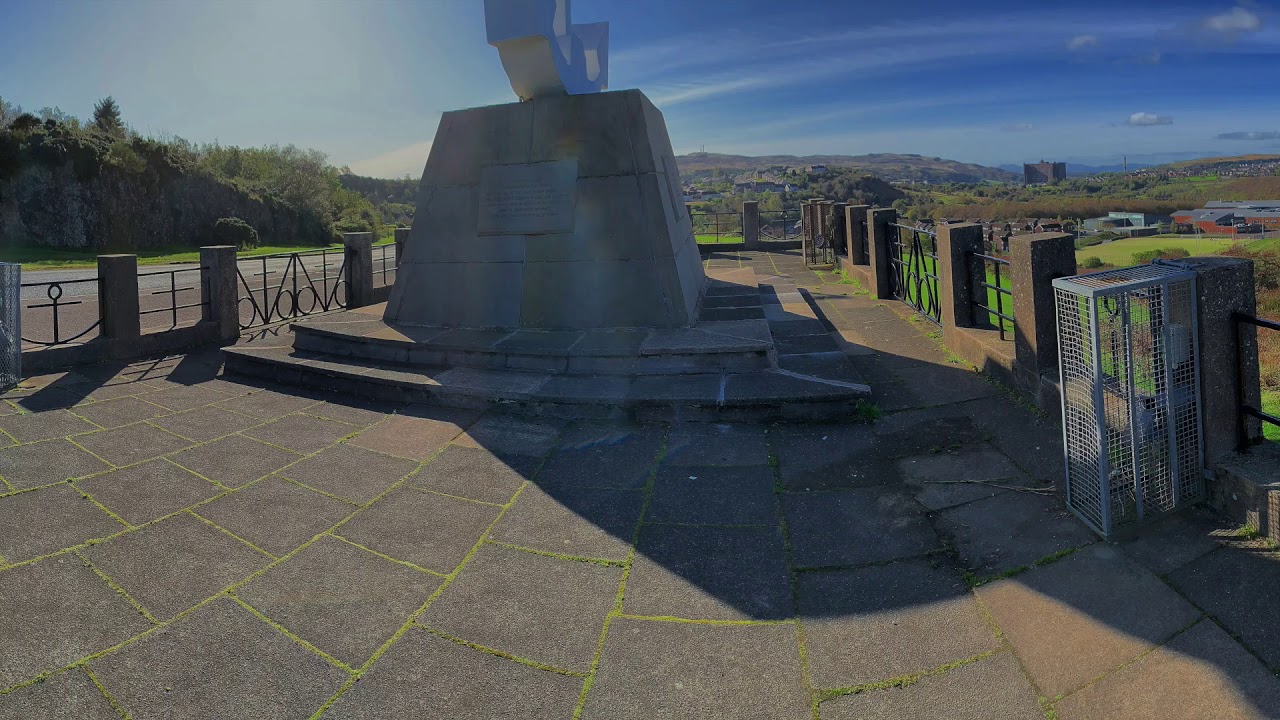 Free French Memorial | Lyle Hill, Greenock - YouTube