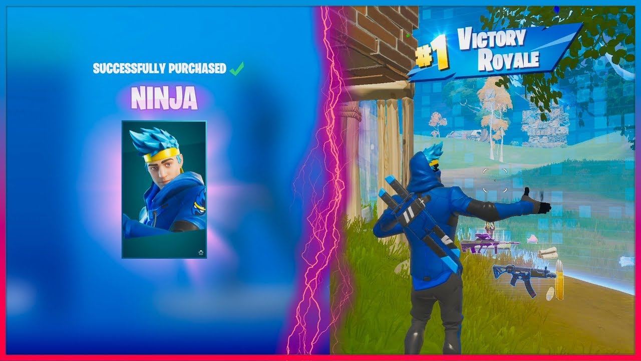 MEGÉRKEZETT A HIVATALOS NINJA SKIN 🔥 | FORTNITE - YouTube
