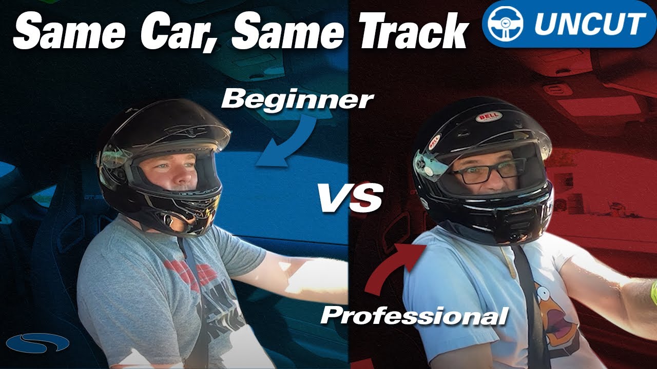 Beginner VS Pro in a GT350 on Track | Uncut Footage - YouTube