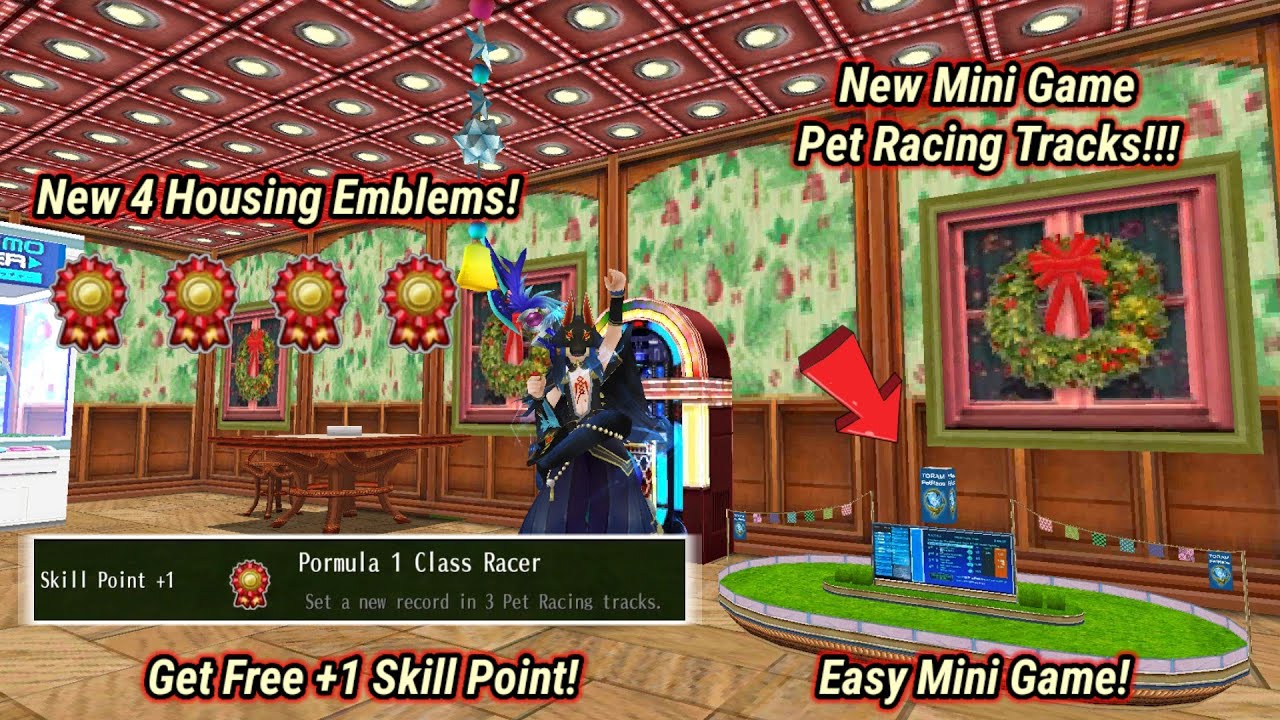 Toram Online - New Mini Game "Pet Racing Tracks" Update! | Get Free SP ...