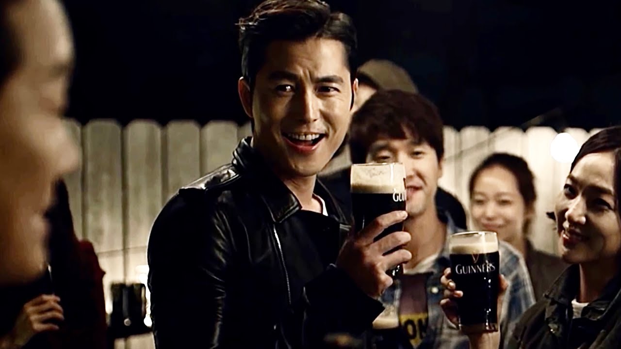 Jung Woo Sung 정우성 X Guinness Stout Ads - YouTube