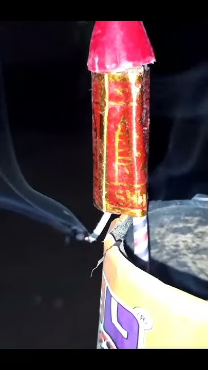 Rocket firecracker gone wrong #shorts firecrackers #diwalikepatake diwali pataka sound | paputok ...