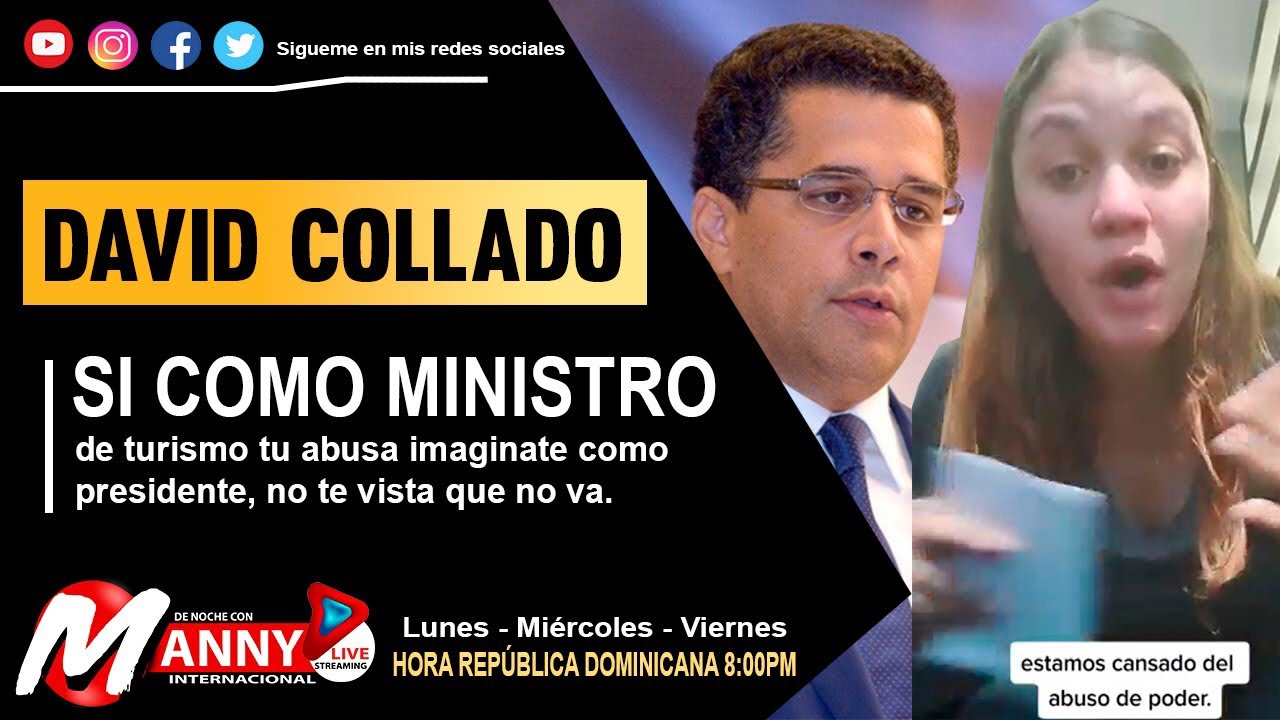David Collado ,sicario del sueño de joven emprendedora Dominicana y él ...
