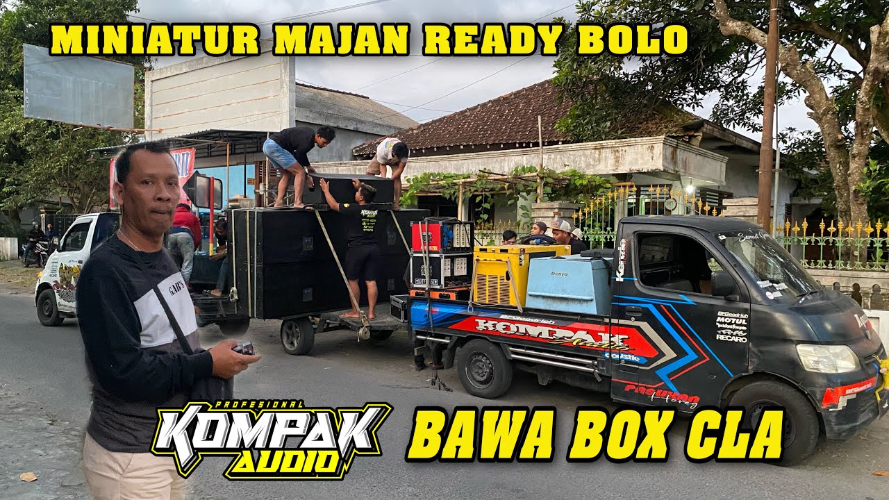 KOMPAK Audio Loading Miniatur Majan Bawa Box Cla - YouTube