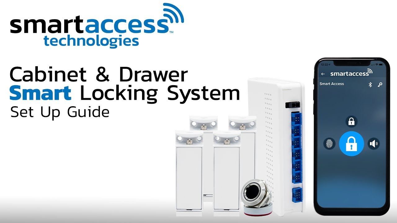 Smart Access Cabinet and Drawer Smart Locking System - User Guide - YouTube
