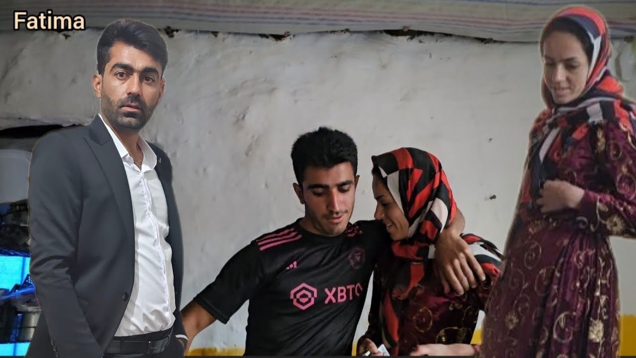 Meeting with Fatima and beautifying the roof of the house - YouTube