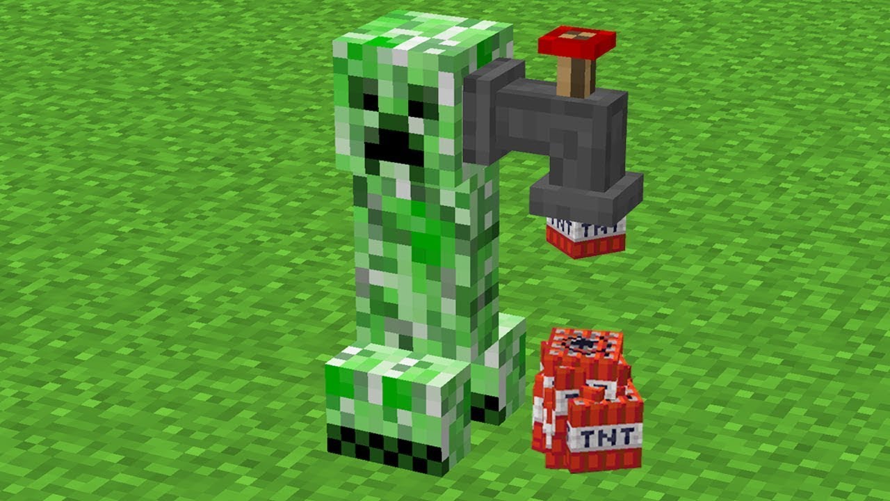 what if u pump things out of creeper? - YouTube