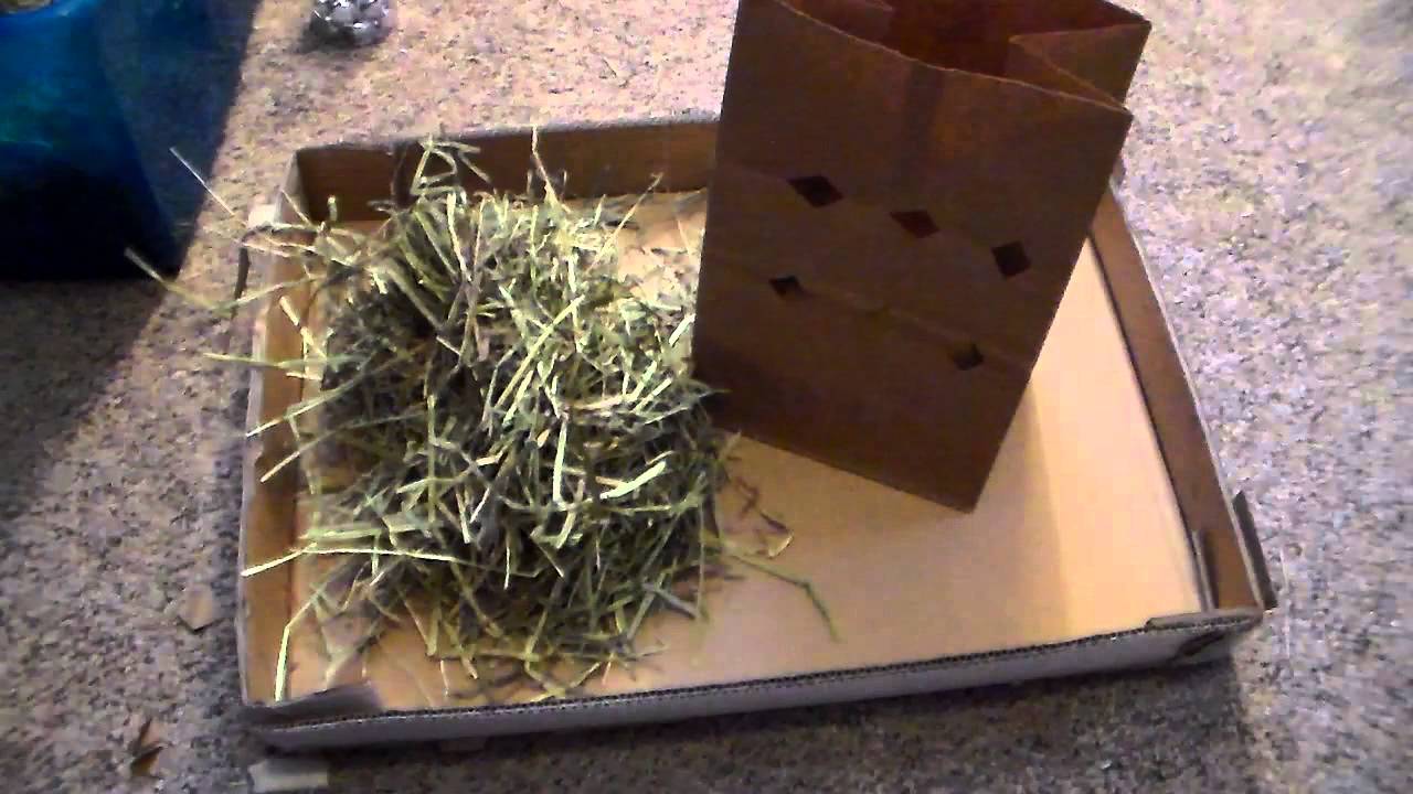 DIY Hay Bag - YouTube