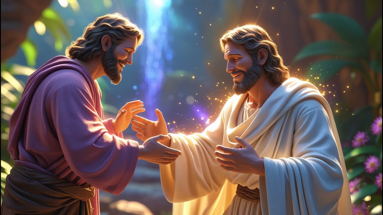 Jesus Blesses the Poor Man: A Powerful Story of Hope and Faith - YouTube