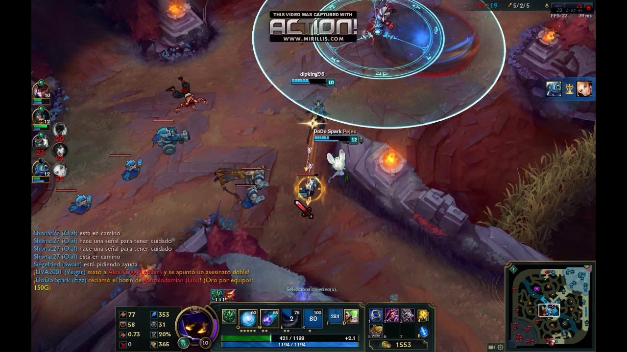 Veigar s7 "supp" con DoDoSpark - YouTube