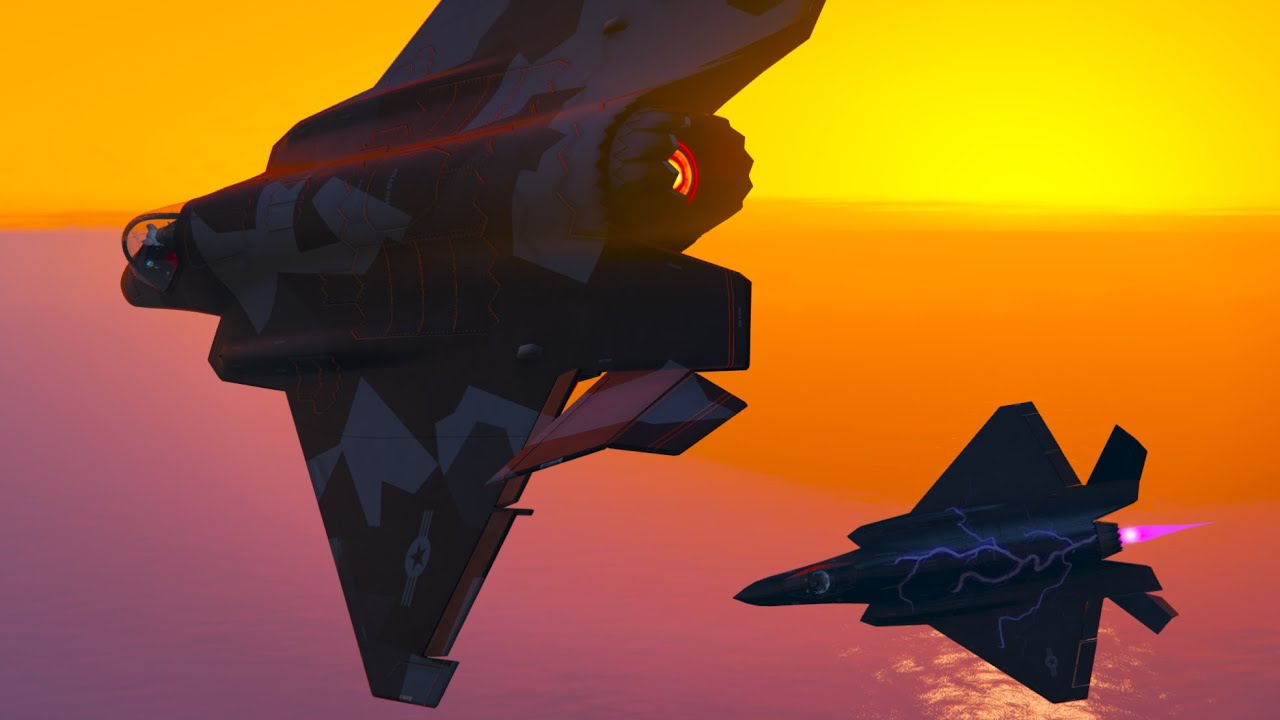 First Day With BRAND NEW F-160 Raiju Jet In GTA Online - YouTube