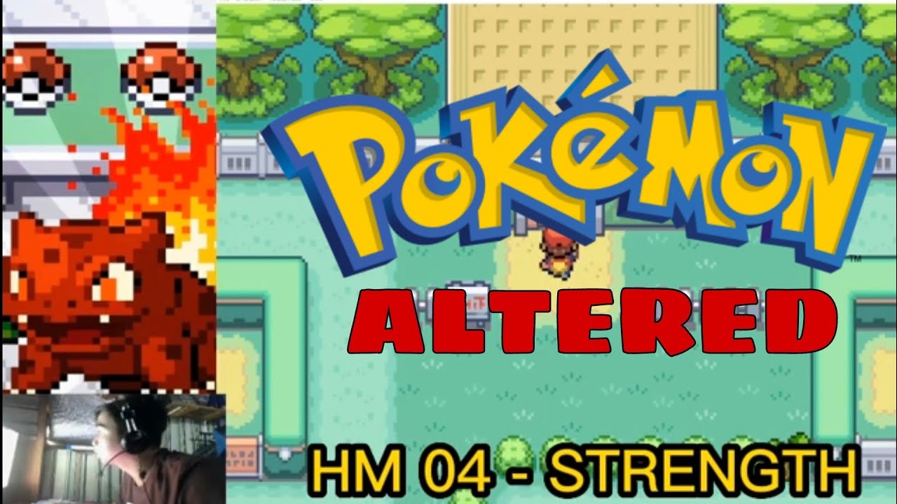 POKEMON ALTERED HOW TO GO TO HM04 STRENGTH - YouTube