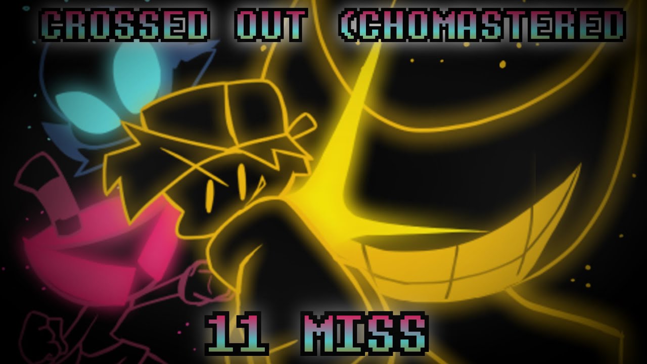 Crossed Out Chomastered (11 Miss) - Friday Night Funkin Indie Cross ...