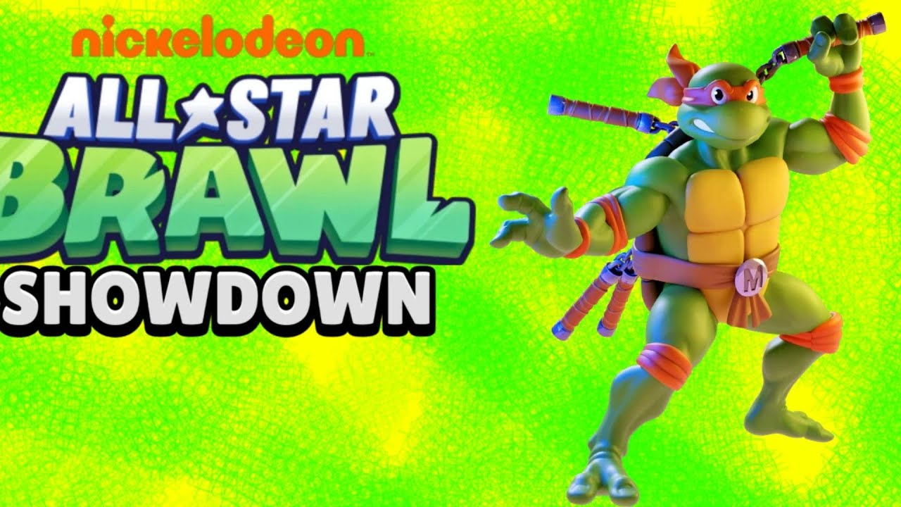 Nickelodeon All Star Brawl Mikey Arcade Playthrough - YouTube
