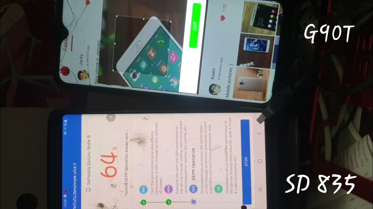 SD 835 vs G90T updated in 2022 - YouTube