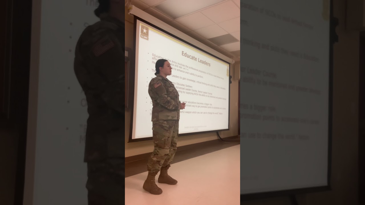 SPC Frederick Public Speaking To Educate or Train Leaders? BLC - YouTube