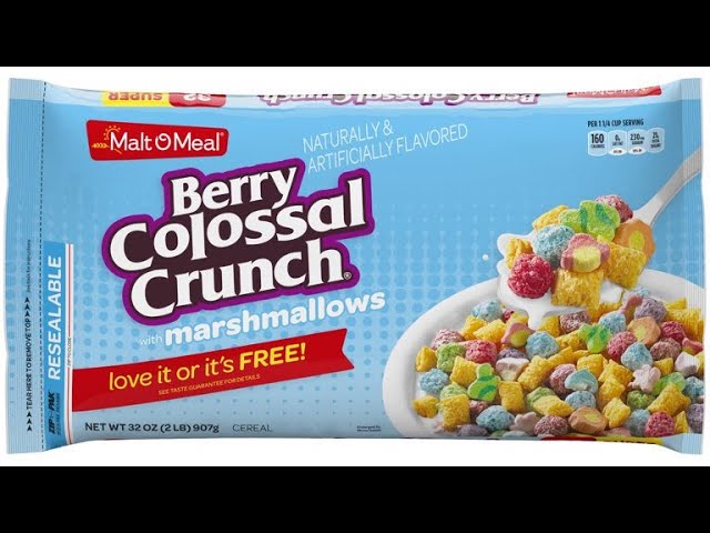 Berry Colossal Crunch Cereal
