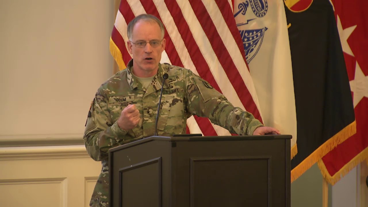 AUSA Colonial Professional Forum 2017: BG Odom - YouTube
