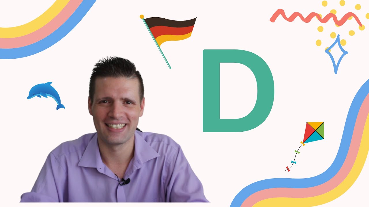 Buchstabe D / Letter D in German - German Alphabet - KidsGerman - YouTube