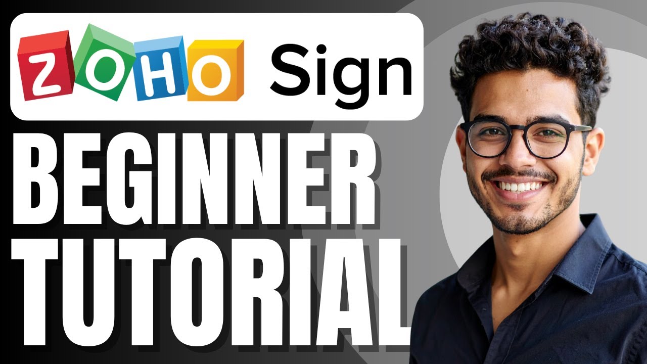 Zoho Sign Tutorial for Newbies | How to Sign Documents in Zoho CRM ...