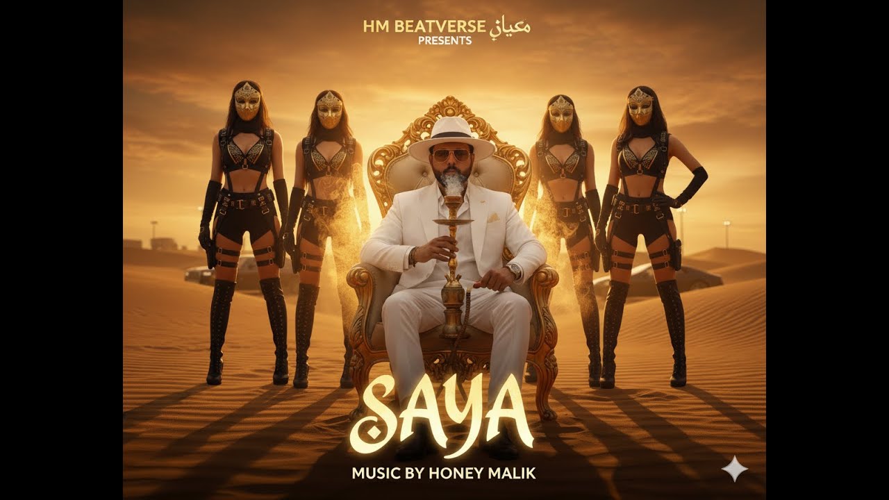 SAYA (Official Video) | HM Beatverse x Honey Malik | Cinematic AI Music ...