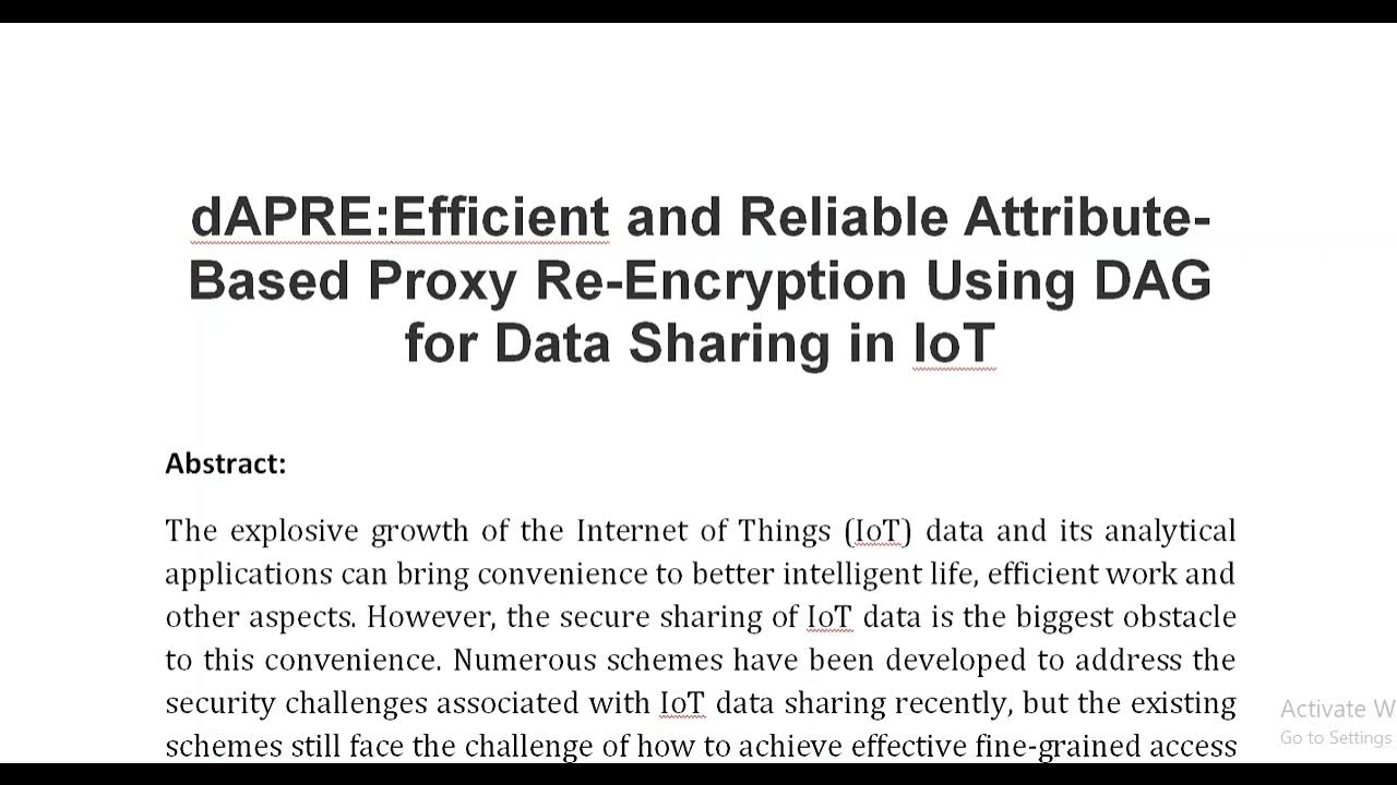 dAPRE Efficient and Reliable Attribute Based Proxy Re Encryption Using DAG for Data Sharing in ...