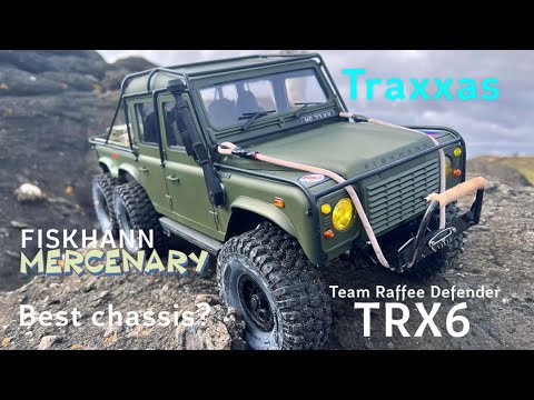 Traxxas TRX6 Team Raffee Defender 6x6 ‘MERCENARY’ . Best chassis for ...