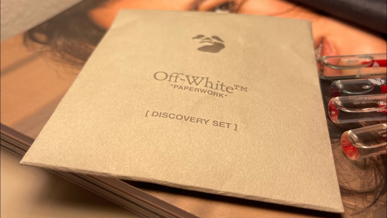 Off-White “Paperwork” Solution 1,2,3 & 4 Perfume Range Review (ASMR ...