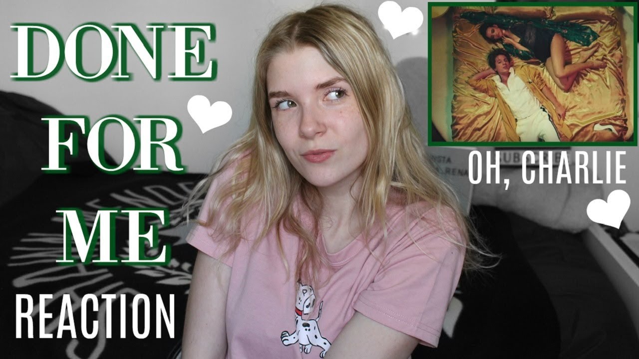 Charlie Puth: "Done For Me" Music Video REACTION | Olivia Rena - YouTube